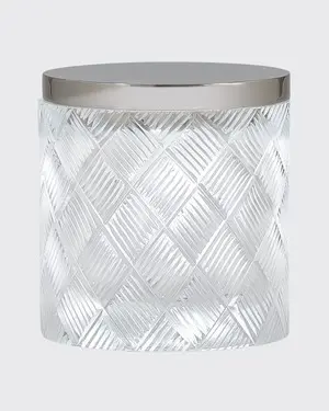 LABRAZEL Basket Weave Canister One-color