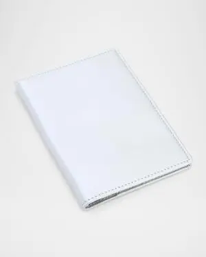 ROYCE NEW YORK Rfid Blocking Passport Case Silver