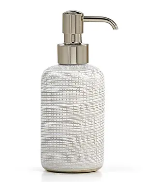 LABRAZEL Woven Platinum Pump Dispenser Polished Nickel