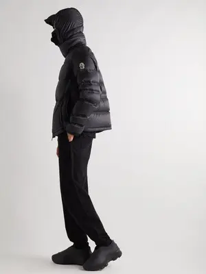 Moncler Logo-print Quilted Shell Down Hooded Jacket
