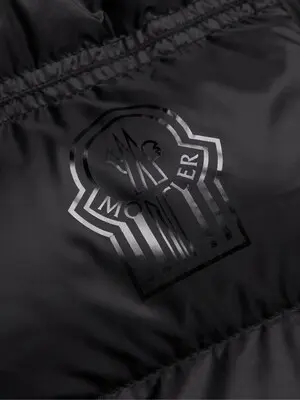 Moncler Logo-print Quilted Shell Down Hooded Jacket