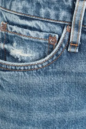 Rag & Bone Dre Distressed Denim Shorts