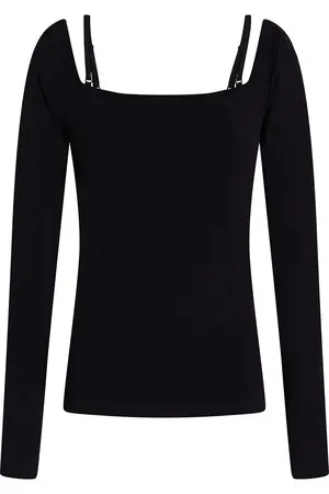 Helmut Lang Stretch-jersey Top