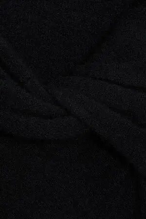 Helmut Lang Bungee Coldshoulder Twisted Woolblend Sweater