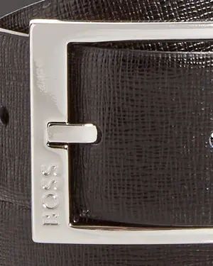 BOSS Clo Embossed Leather Belt