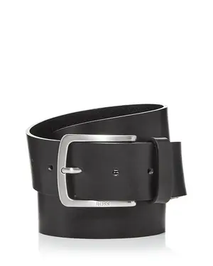 BOSS Jor-v Leather Belt - Black