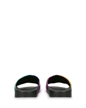 Kurt Geiger Meena Eagle Slide Sandals - Open Miscellaneous