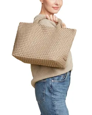 NAGHEDI St. Barths Medium Tote - Cashmere