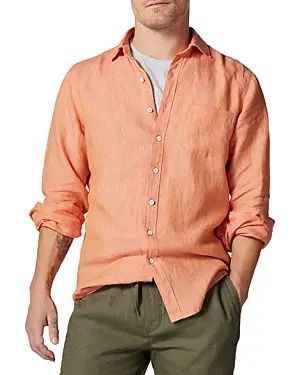 Rodd & Gunn Coromandel Linen Shirt Beacon