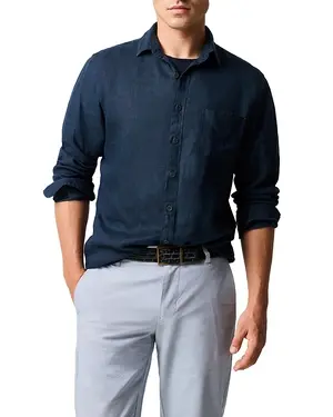 Rodd & Gunn Coromandel Linen Shirt - Eclipse