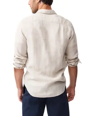 Rodd & Gunn Coromandel Linen Shirt - Oatmeal