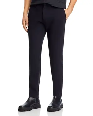 Theory Zaine Slim Straight Stretch Pants - Black