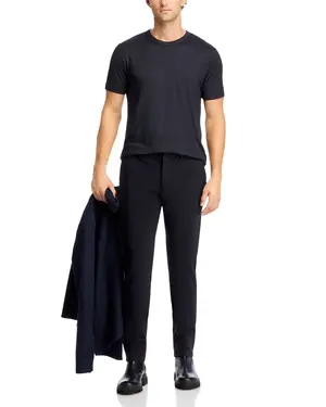 Theory Zaine Slim Straight Stretch Pants - Black