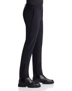 Theory Zaine Slim Straight Stretch Pants - Black