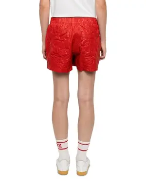 Zadig&Voltaire Crinkled Leather Shorts - Love