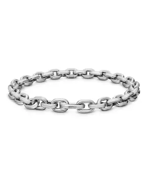 David Yurman Deco Chain Link Bracelet - Silver