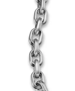 David Yurman Deco Chain Link Bracelet - Silver