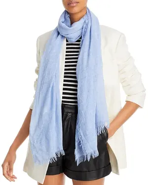 V. Fraas Fraas Crinkle Wash Wrap - Exclusive Blue