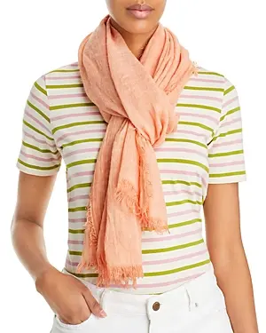 V. Fraas Fraas Crinkle Wash Wrap - Exclusive Orange