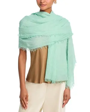 V. Fraas Fraas Crinkle Wash Wrap - Exclusive Turquoise
