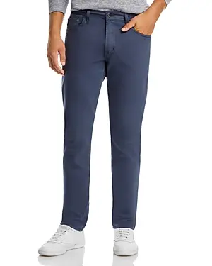 Ag Everett Straight Fit Twill Pants Blue Note