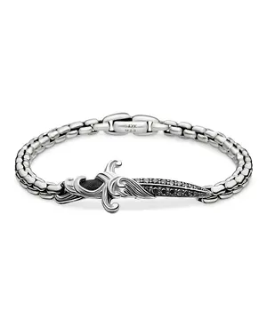 David Yurman Waves Dagger Bracelet - Silver
