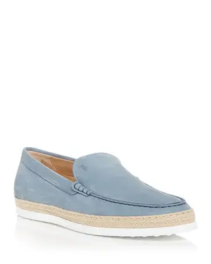 TOD'S Gommini Driver Loafers - Light Blue