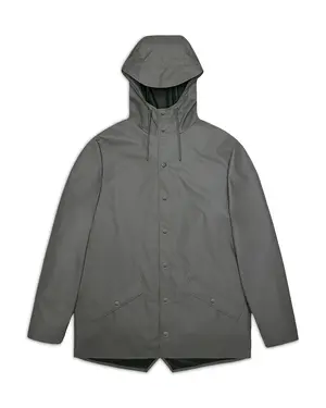 Rains Waterproof Rain Jacket - Grey