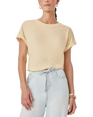 Splendid Splendid Skye Cuffed Tee Honeysuckle