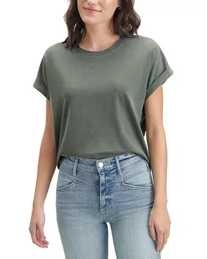 Splendid Skye Cuffed Tee - Soft Vob