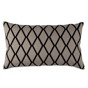 LILI ALESSANDRA Brook Linen Decorative Pillow X 30 - Natural/black