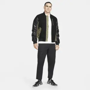 Nike Sportswear Therma-Fit White Space Destroyer Jacket In Black