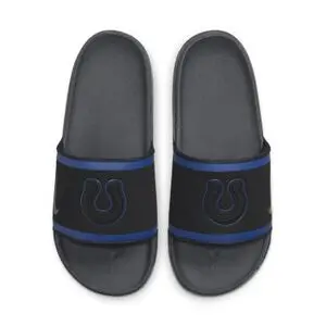 Nike Offcourt Slides - Black,gym Blue,white,anthracite