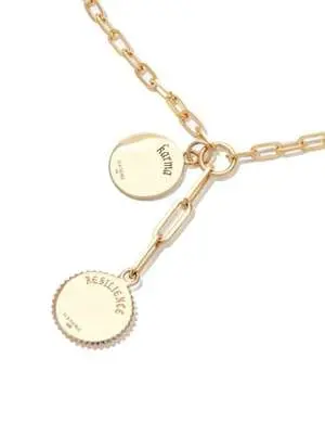 FOUNDRAE 18kt Resilience And Karma Diamond Necklace