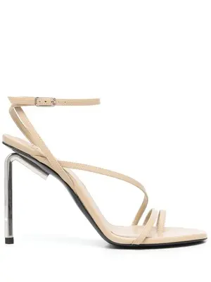 Off-white Open Toe Sandals For Women