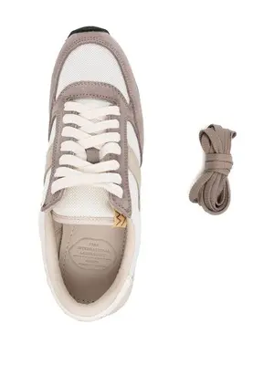 Visvim Panelled Lace-up Sneakers - Grey