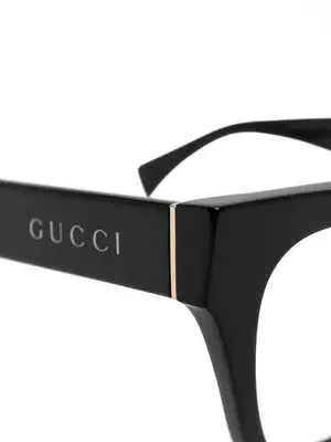 Gucci Cat-eye Frame Glasses - Black