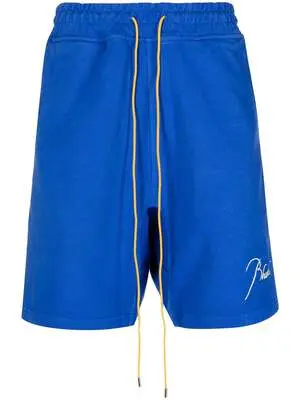 Rhude Embroidered Logo Drawstring Shorts