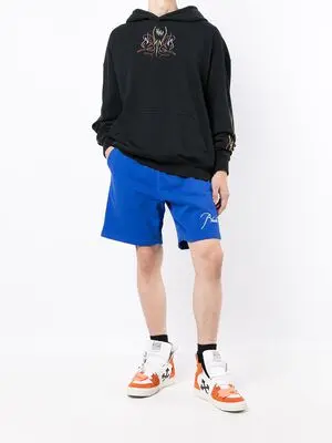 Rhude Embroidered Logo Drawstring Shorts