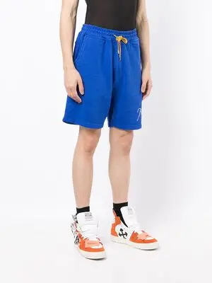 Rhude Embroidered Logo Drawstring Shorts