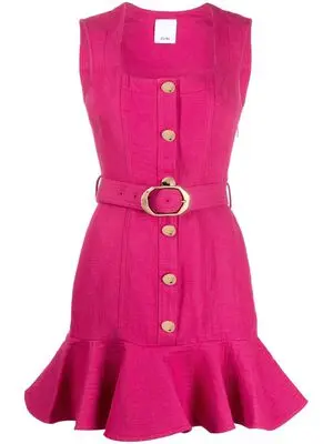 Acler Finsbury Peplum-hem Minidress