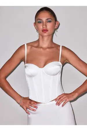 FLEUR DU MAL Fleur Du Mal Hamptons DD Bustier Neutral
