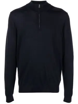 Orlebar Brown Half-zip Merino Sweater