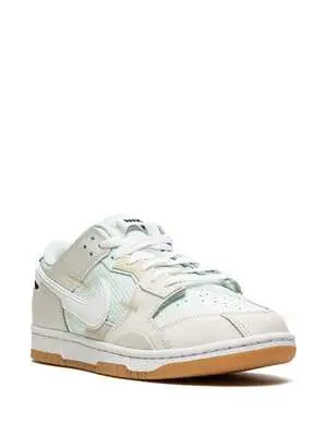 Nike Dunk Low Scrap Sea Glass Sneakers - White
