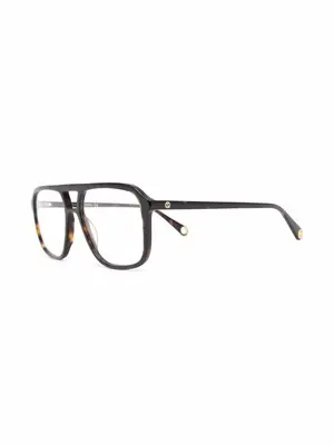 Gucci Tortoise-shell Pilot Eyeglasses