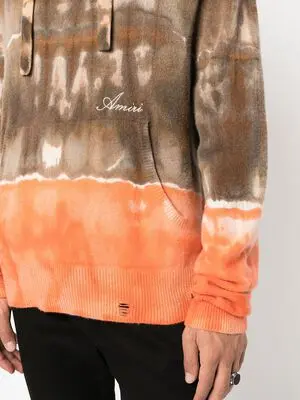 Amiri Space-dye Cashmere Hoodie
