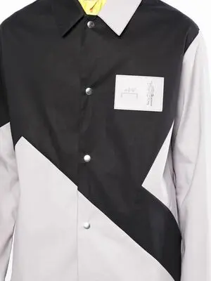 A-COLD-WALL* Colour-block Panelled Shirt Jacket
