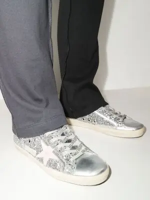 GOLDEN GOOSE Superstar Embellished Sneakers