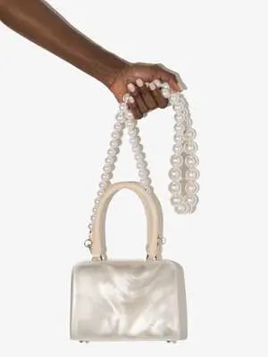 Simone Rocha Mini Pearl-effect Case Bag