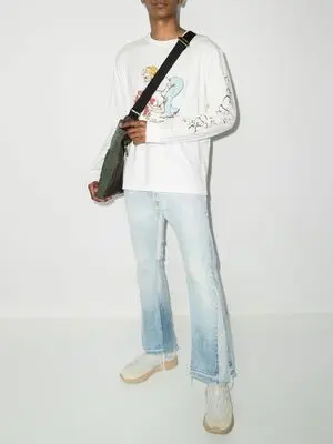 STORY MFG. Graphic-print Long-leeved T-hirt